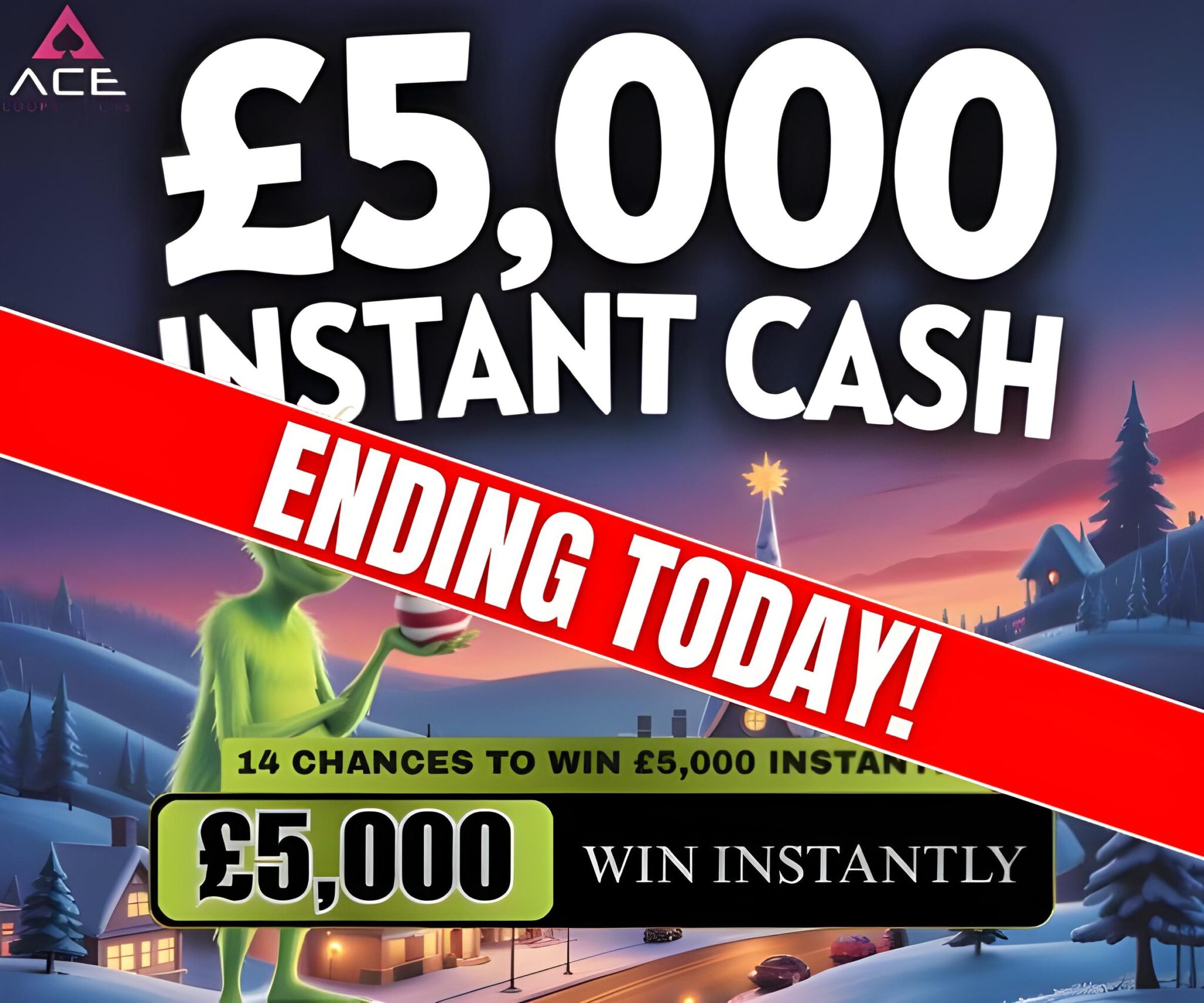 INSTANT 5 GRAND ENDING TODAY - Ace Competitions