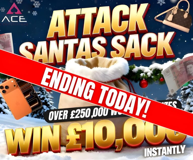 💰🎅 ATTACK SANTAS SACK 🎅💰ENDING TODAY - Ace Competitions
